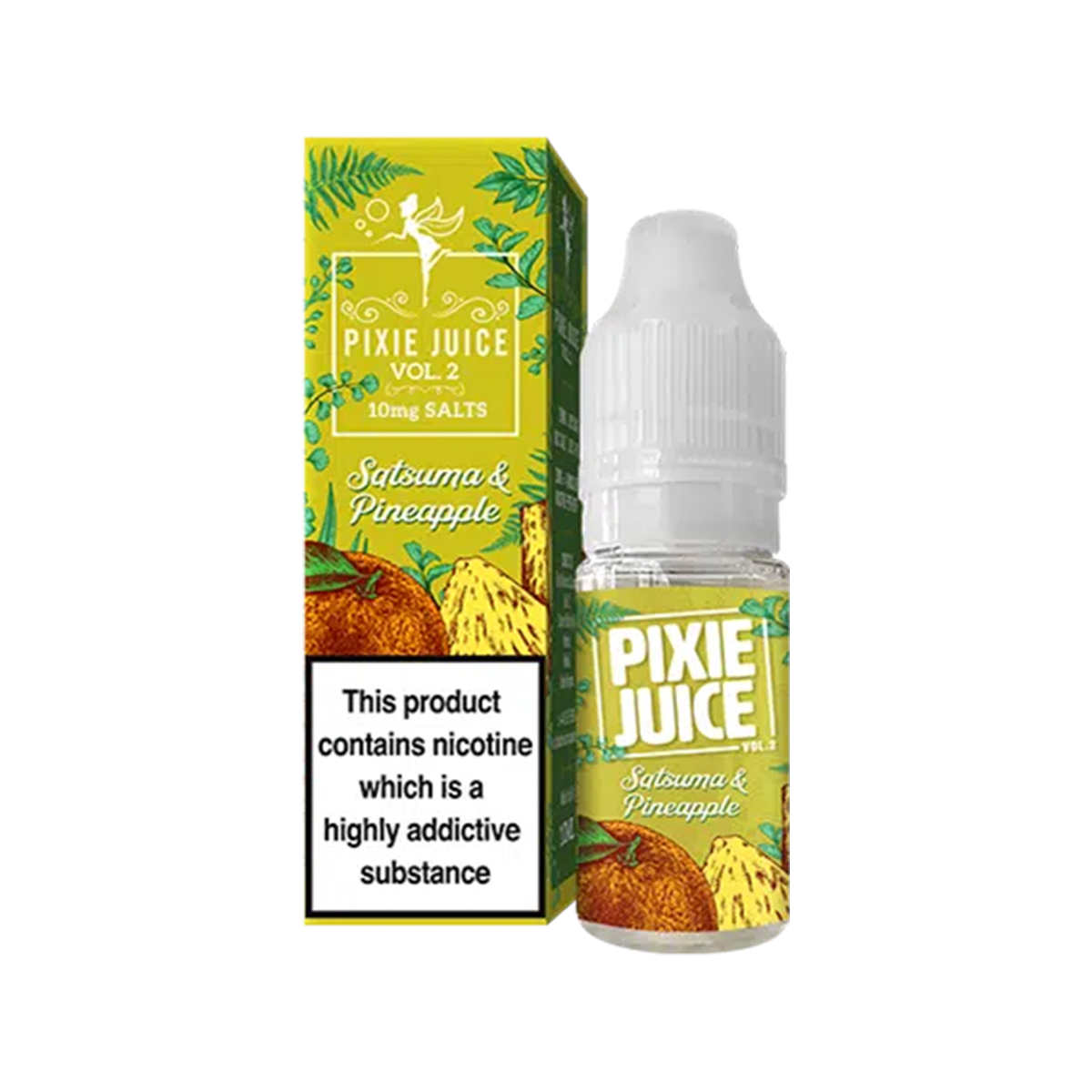 Satsuma & Pineapple Nic Salt by Pixie Juice V2 | E-Liquid – Ecigwizard