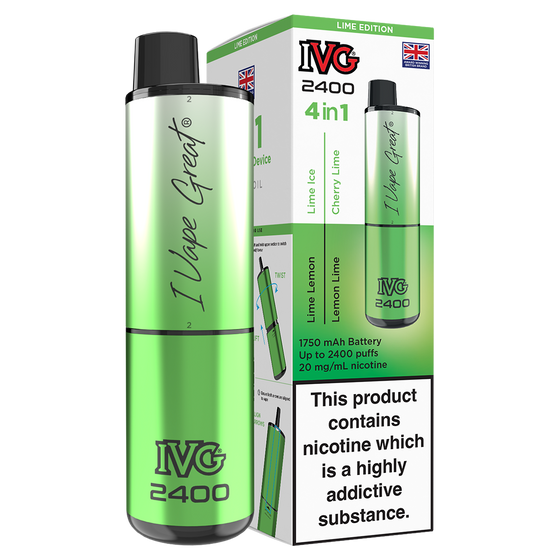 IVG 2400 Rechargeable Vape Kit – Ecigwizard