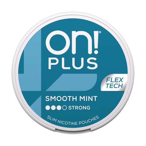 Smooth Mint On! Plus Nicotine Pouches | Tobacco Free