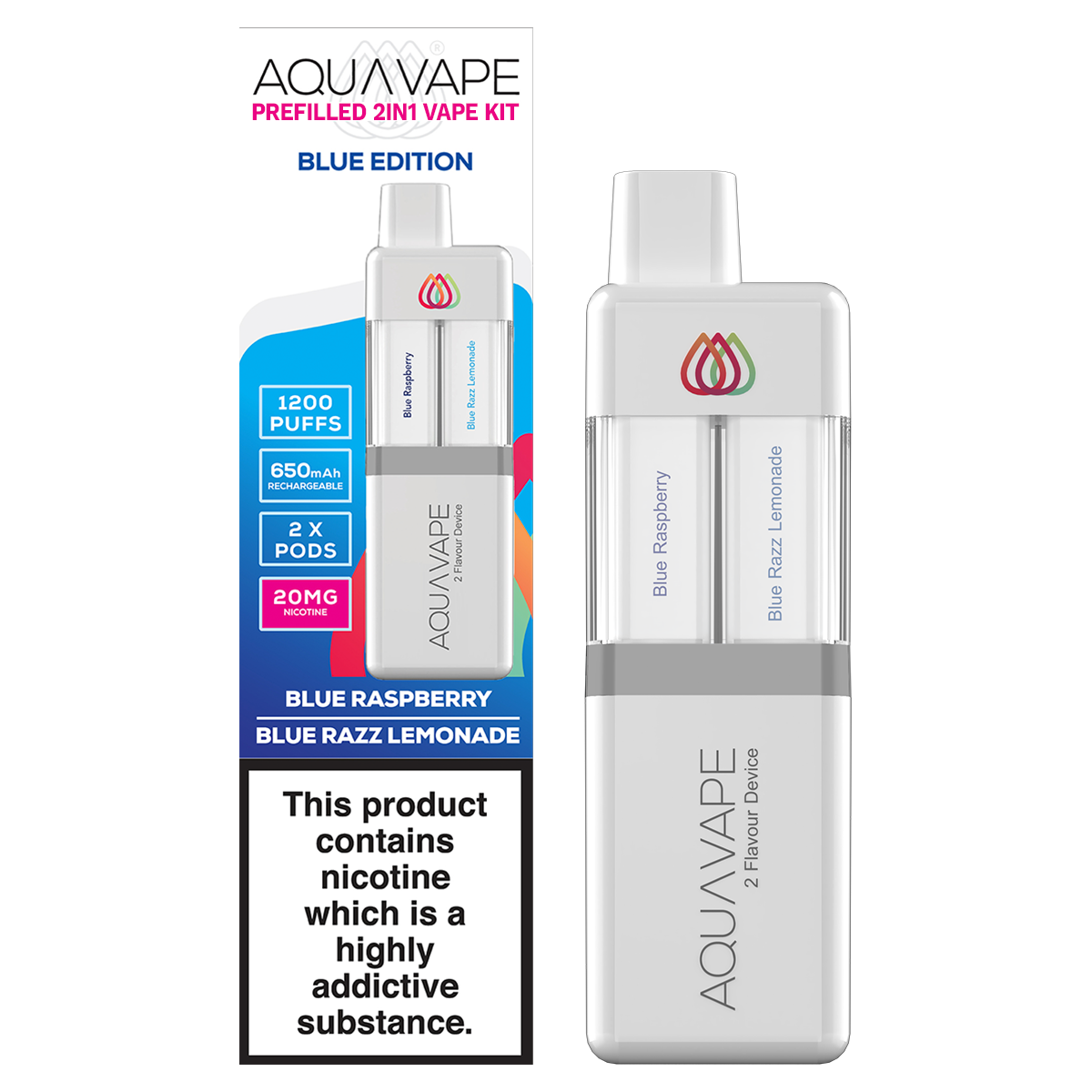 Aquavape 2in1 Vape Kit | Pod Kit – Ecigwizard