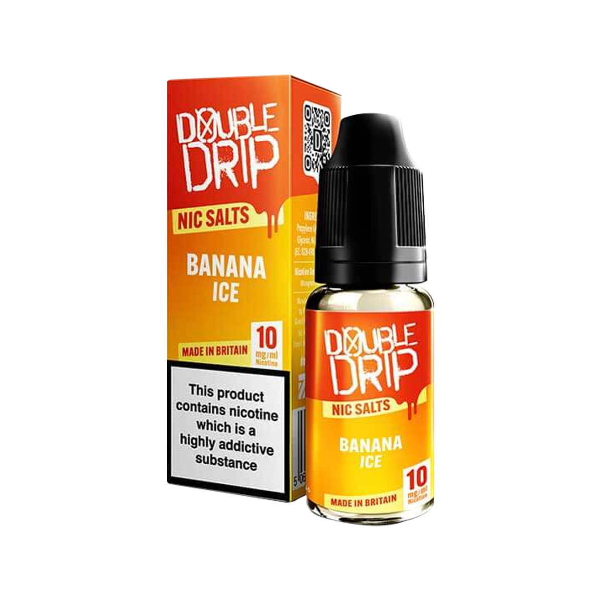 Banana Ice Nic Salt by Double Drip | Nic Salt E-Liquid – Ecigwizard