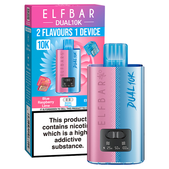 Elfbar Dual 10k Vape Kit | 10,000 Puff Vape Kit – Ecigwizard