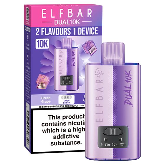 Elfbar Dual 10k Vape Kit | 10,000 Puff Vape Kit – Ecigwizard