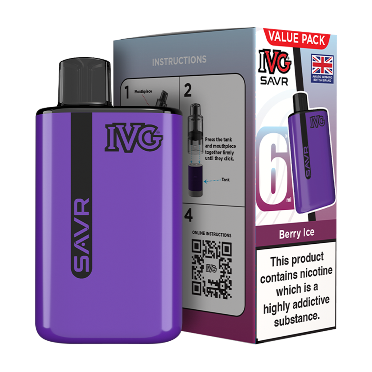 IVG SAVR Vape Kit | 3000 Puffs – Ecigwizard
