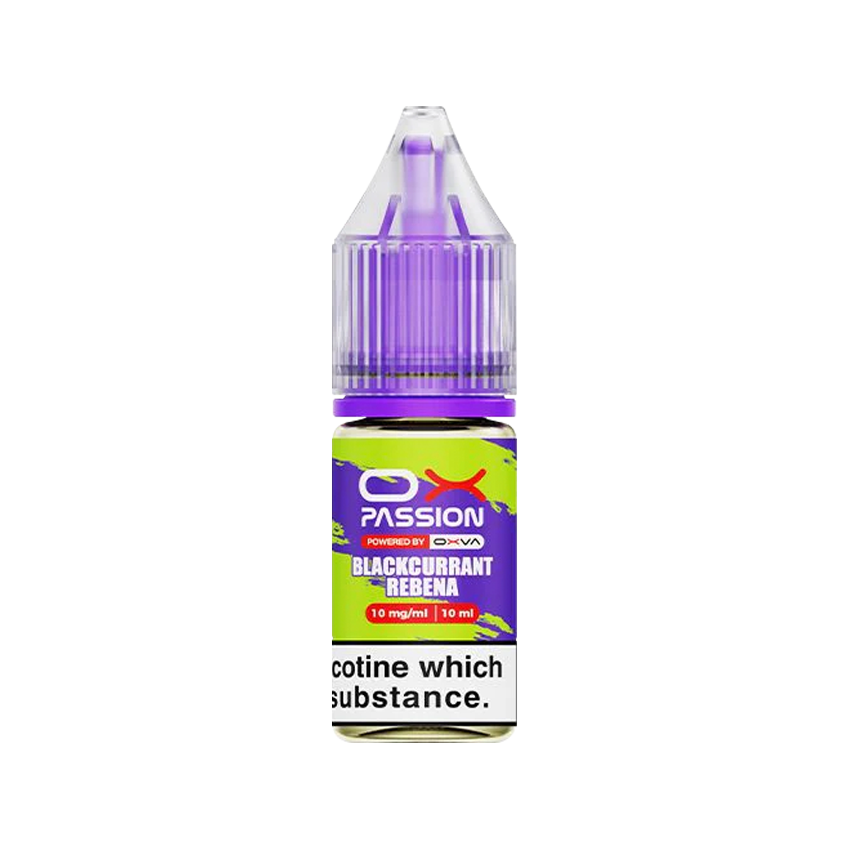Blackcurrant Rebena OX Passion Nic Salt E-Liquid | 10ml – Ecigwizard