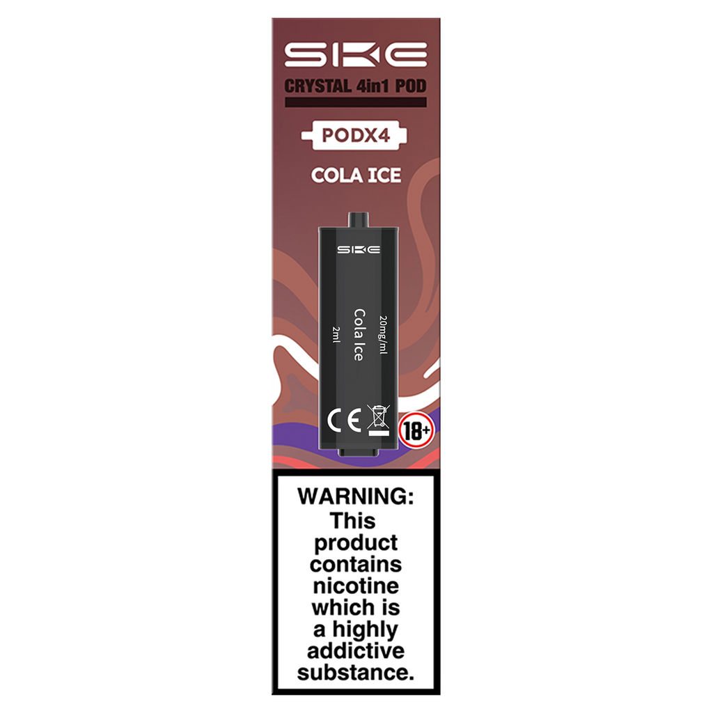 Cola Ice SKE Crystal 4in1 Pods | Prefilled Vape Pods