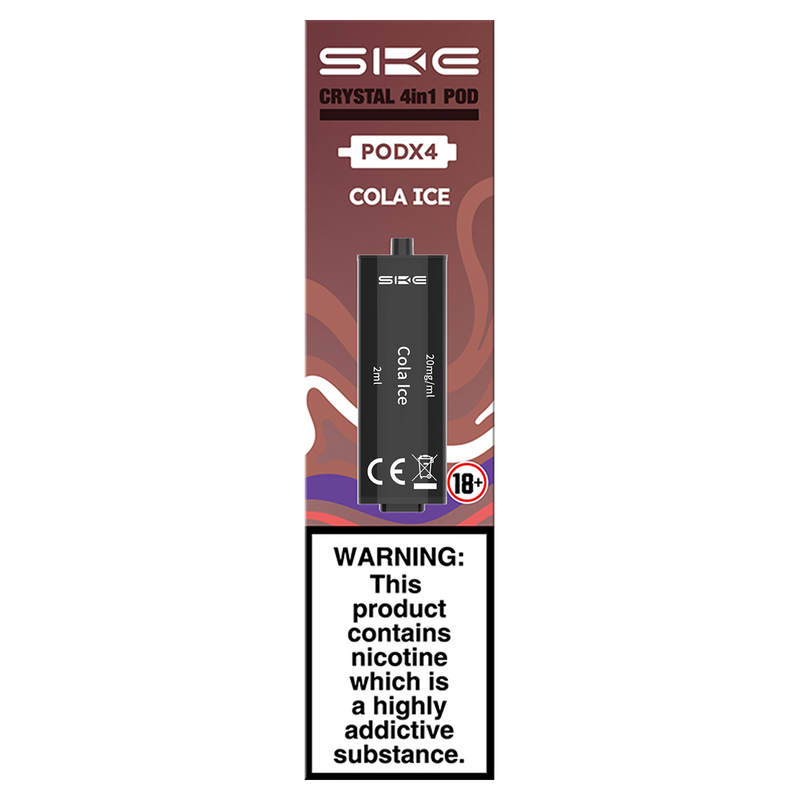 Cola Ice SKE Crystal 4in1 Pods | Prefilled Vape Pods