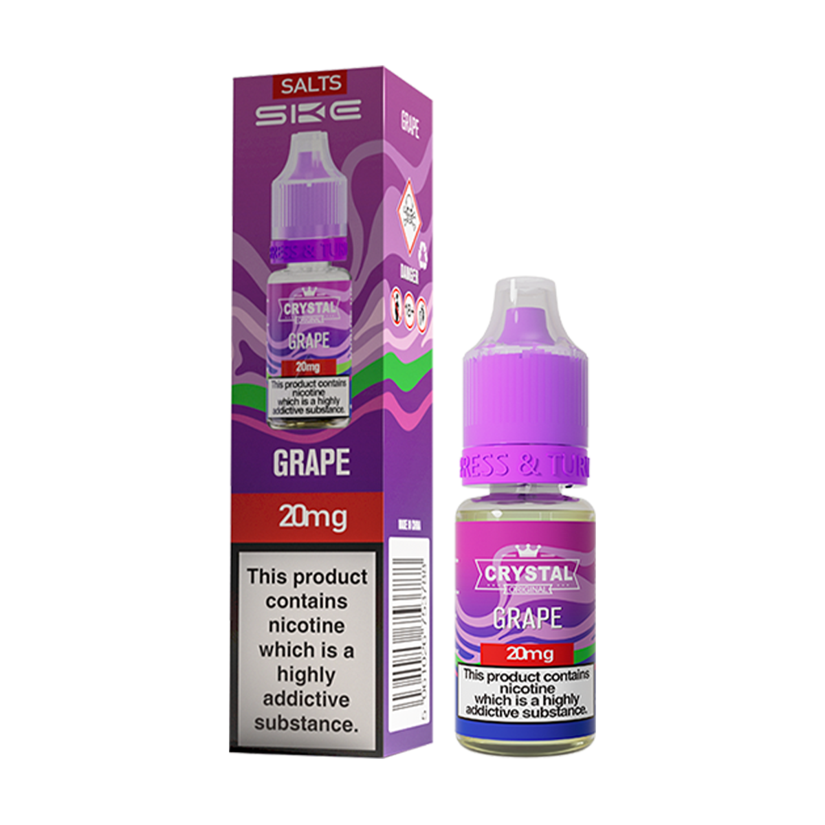 Grape Nic Salt by SKE Crystal – Ecigwizard