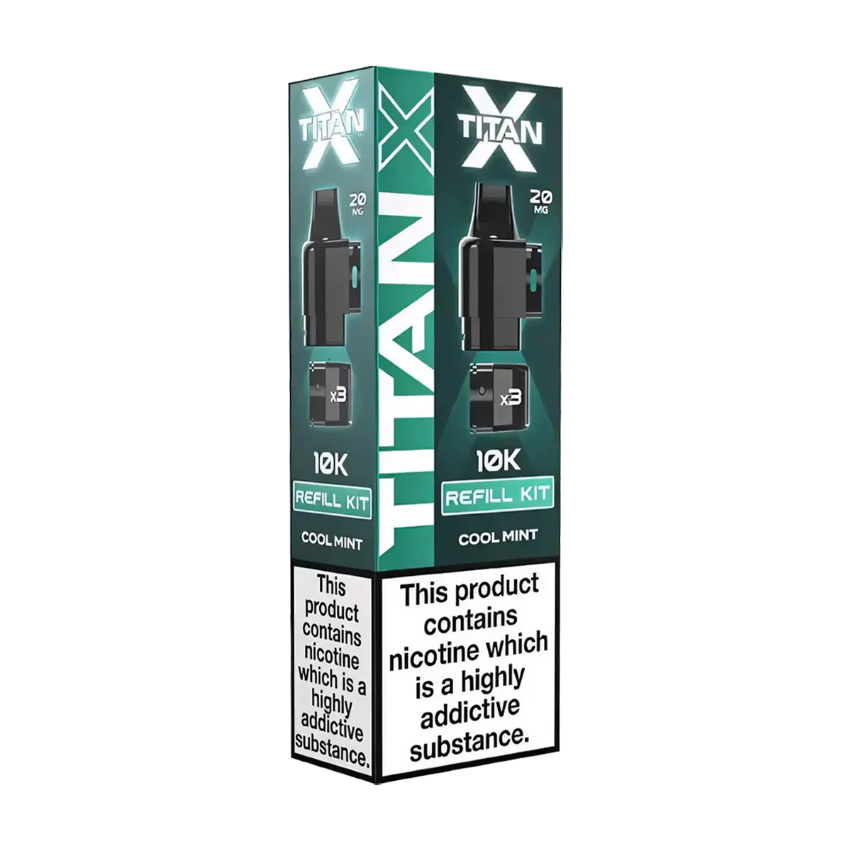 Cool Mint Titan X Refill Pack – Ecigwizard
