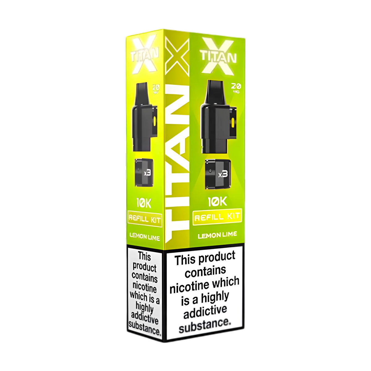 Lemon Lime Titan X Refill Pack – Ecigwizard
