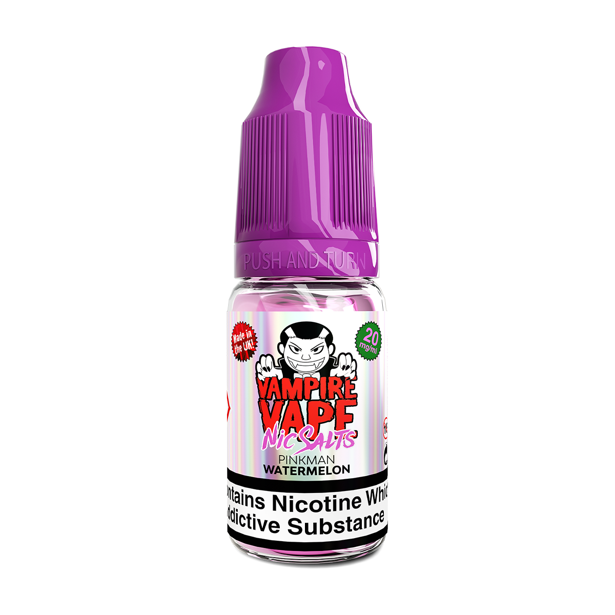 Pinkman Watermelon Nic Salt by Vampire Vape 10ml – Ecigwizard