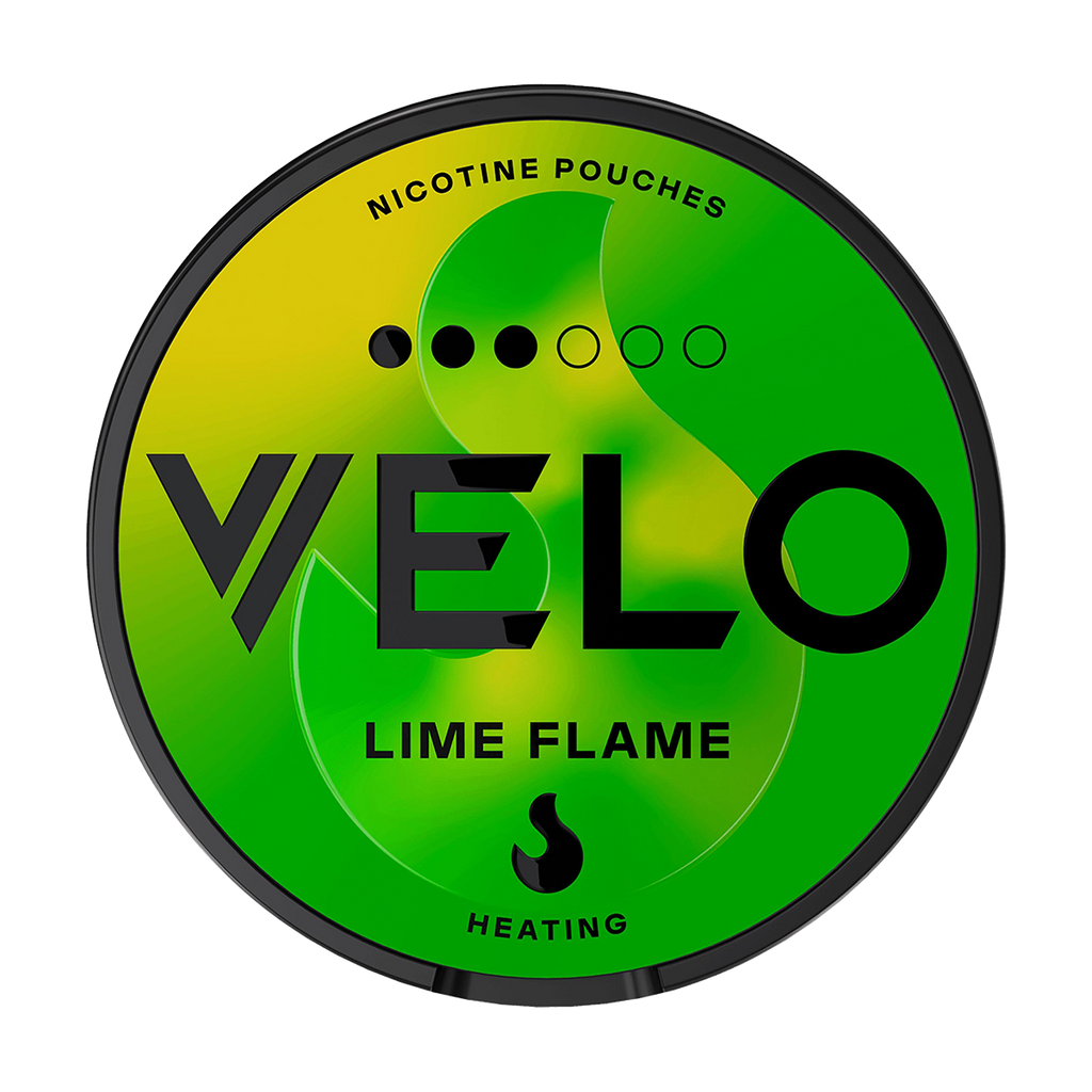 Lime Flame Velo Nicotine Pouches | Tobacco Free