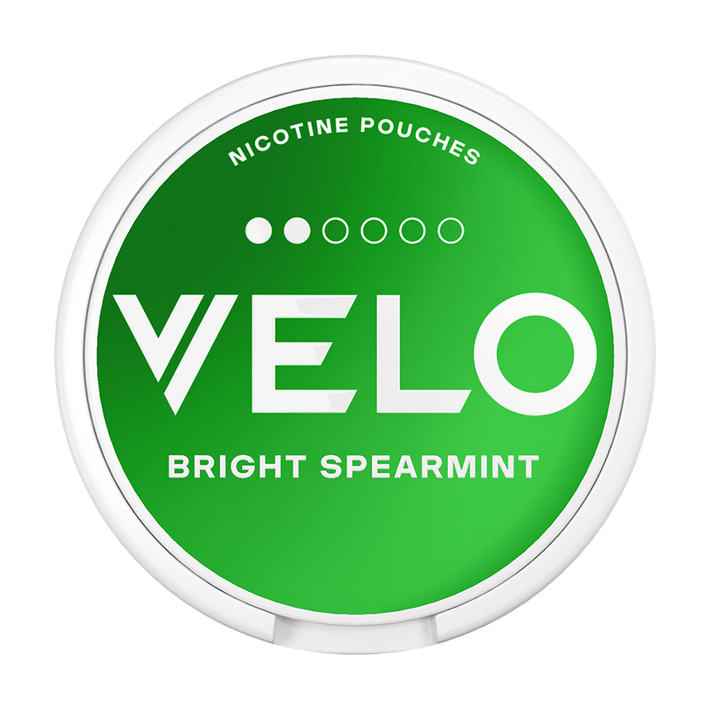 Bright Spearmint Velo Mini Nicotine Pouches | Tobacco Free