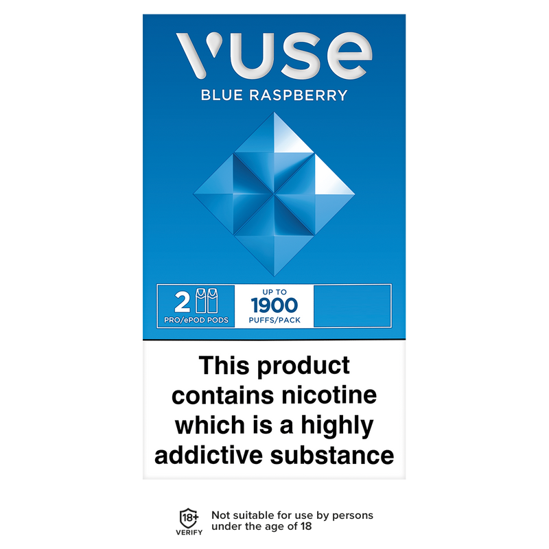 Vuse Pro Pods vPro Blue Raspberry | Ecigwizard