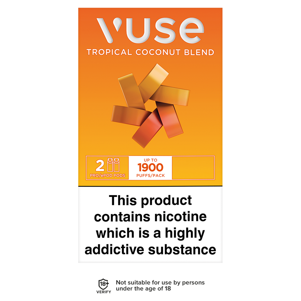 Vuse Pro Pods vPro Tropical Coconut Blend | Ecigwizard