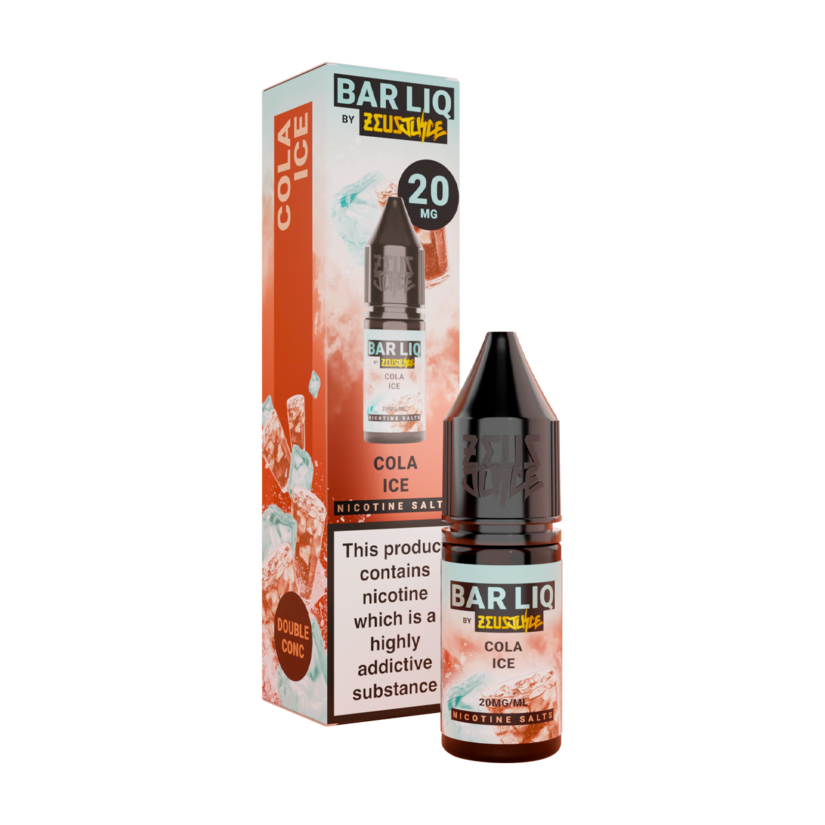 Cola Ice Zeus Juice Bar Liq Nic Salt E-Liquid – Ecigwizard