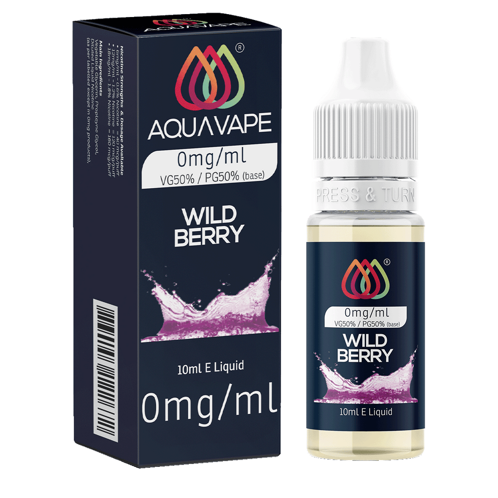 Wild Berry E-Liquid by Aquavape - 10ml | From £2.49 | Ecigwizard
