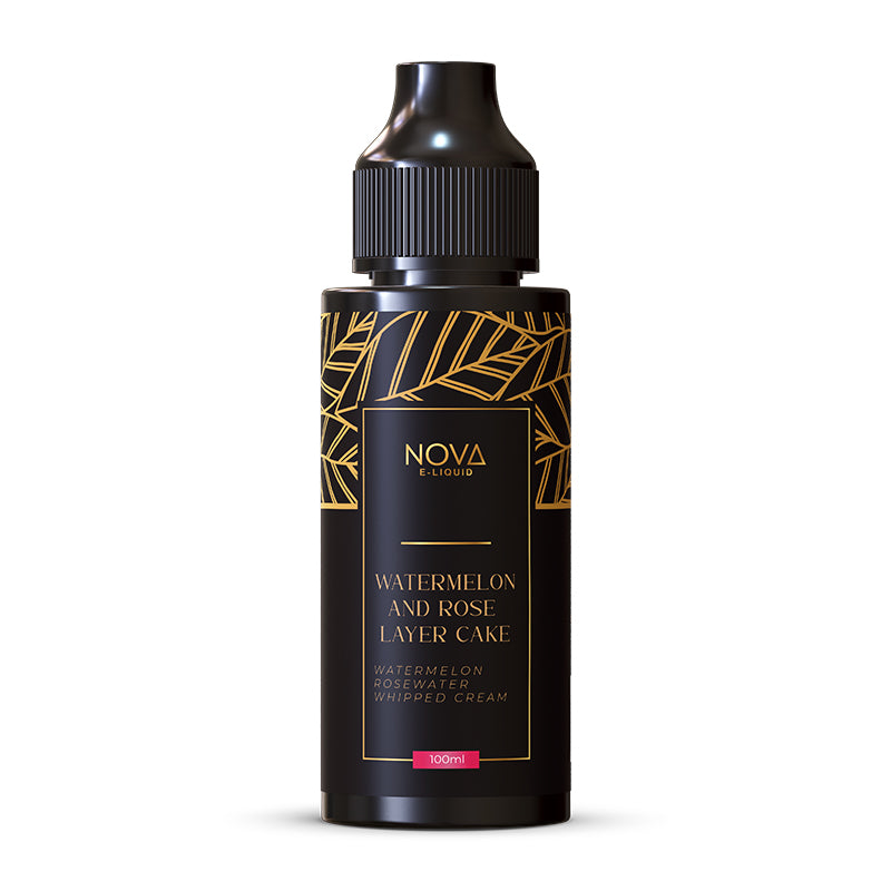 Watermelon & Rose Layer Cake by Nova Eliquid 100ml | Short Fill ...